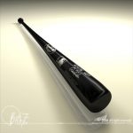 Baseball bat 3 3D Model - FlatPyramid