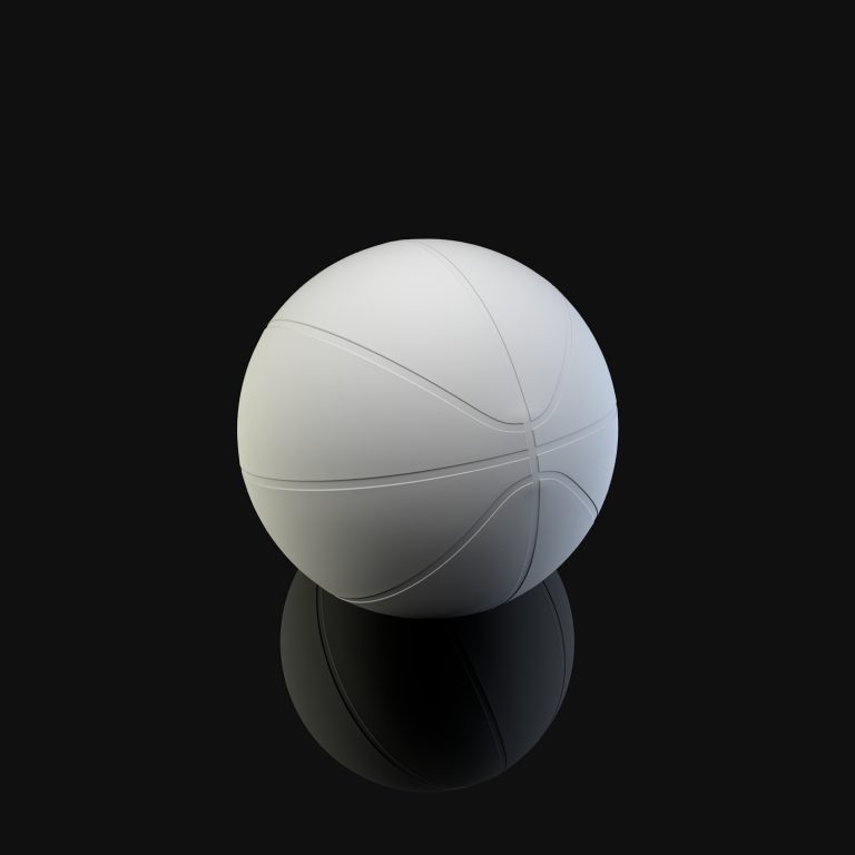 Basketball Ball 3D Model - FlatPyramid