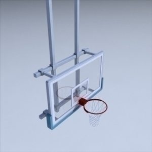 Basketball Rim 03. 3D Model - FlatPyramid