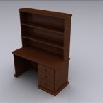 Corner table 3D Model - FlatPyramid