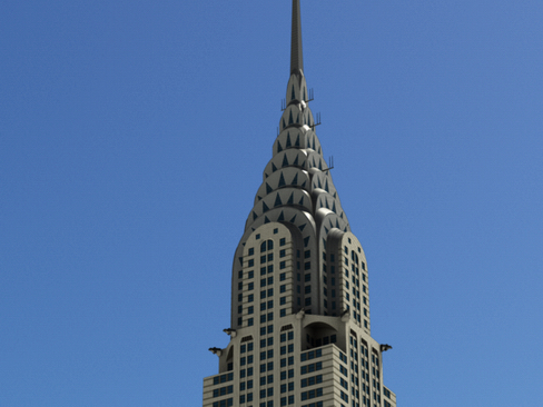 Chrysler Building 3D Model - FlatPyramid