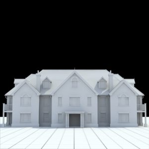 great manor 3D Model - FlatPyramid