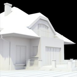 Model Highly detailed single family house 16 3D Model - FlatPyramid