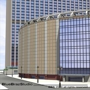 Madison Square Garden 2 3D Model - FlatPyramid