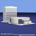 Madison Square Garden 3D Model - FlatPyramid