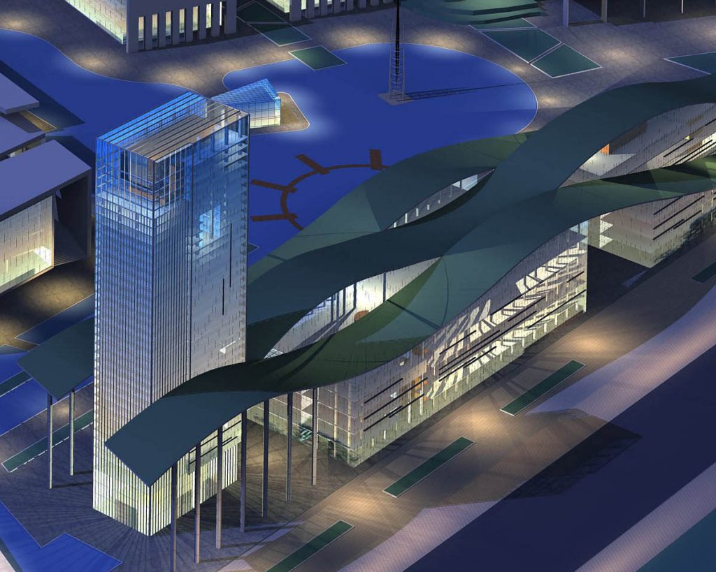 Urban Design 066 3D Model - FlatPyramid