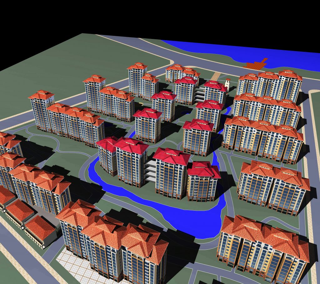 Urban Design 089 3D Model - FlatPyramid