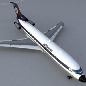 Boeing 727 3D Model - FlatPyramid