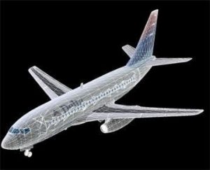 Boeing 737-200 3D Model - FlatPyramid
