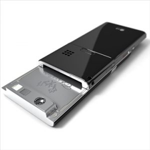 LG KE800 Chokolate II - series mobile phone 3D Model - FlatPyramid