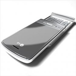 LG KE970 - Shine Black label Series mobile phone 3D Model - FlatPyramid
