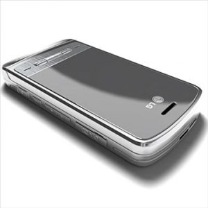 LG KE970 - Shine Black label Series mobile phone 3D Model - FlatPyramid