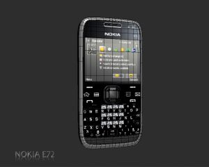Nokia E72 3D Model - FlatPyramid