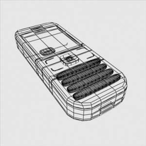 nokia mobile phone 3D Model - FlatPyramid