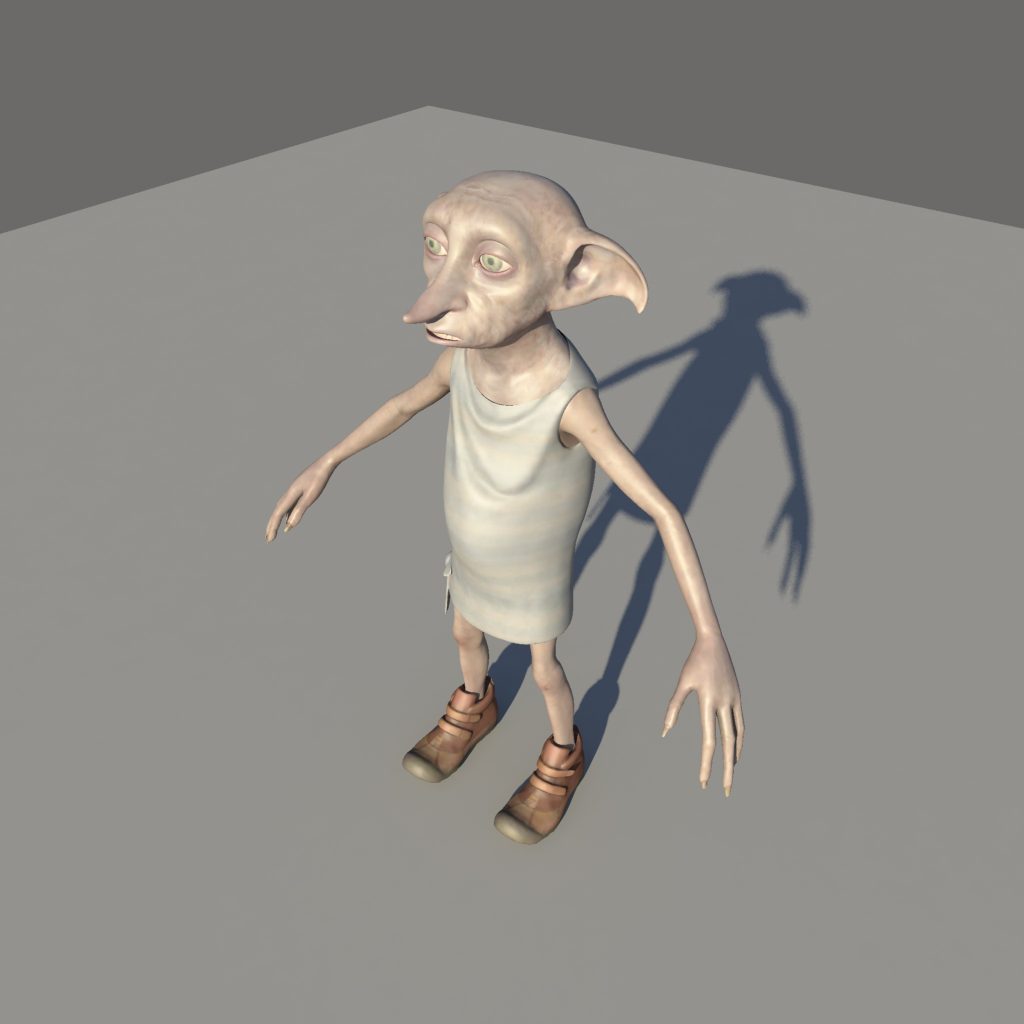 dobby 3D Model - FlatPyramid