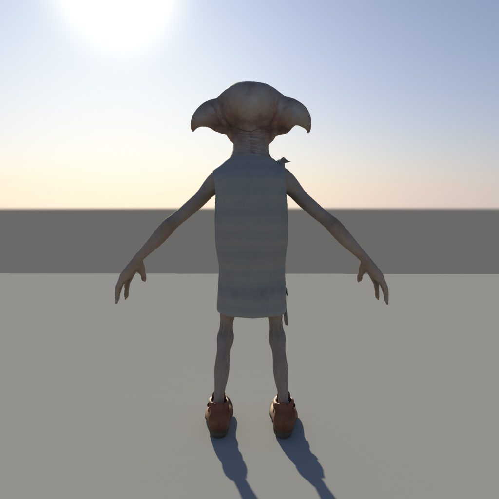 dobby 3D Model - FlatPyramid