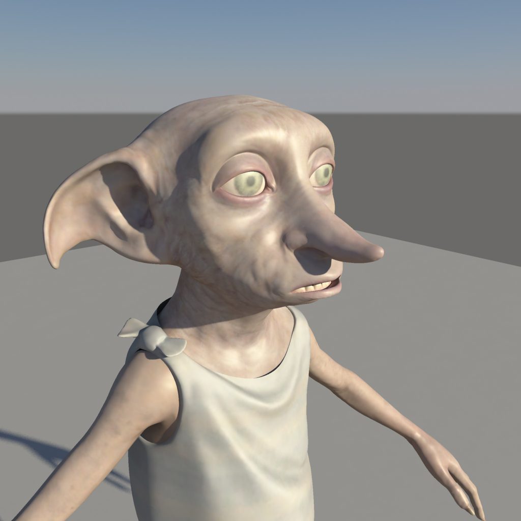 dobby 3D Model - FlatPyramid