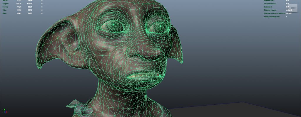 dobby 3D Model - FlatPyramid