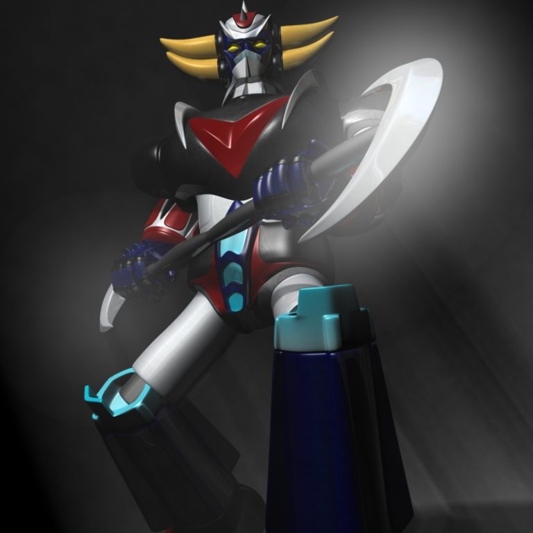 Goldorak - Grendizer RIGGED 3D Model - FlatPyramid