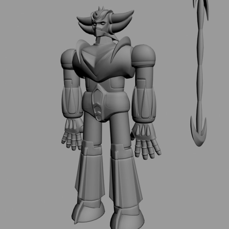 Goldorak - Grendizer RIGGED 3D Model - FlatPyramid