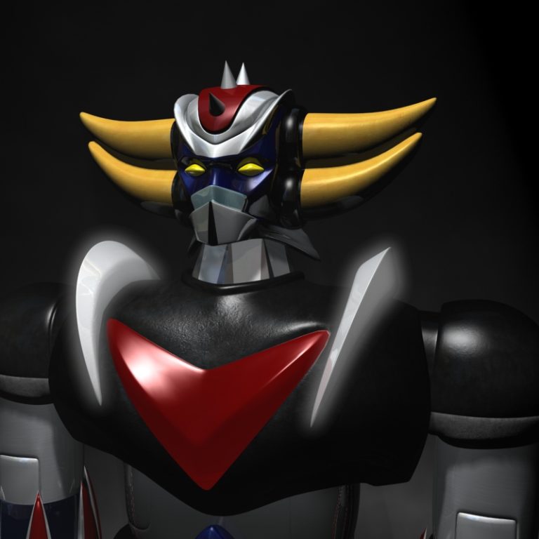 Goldorak - Grendizer RIGGED 3D Model - FlatPyramid