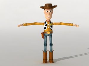woody 3D Model - FlatPyramid