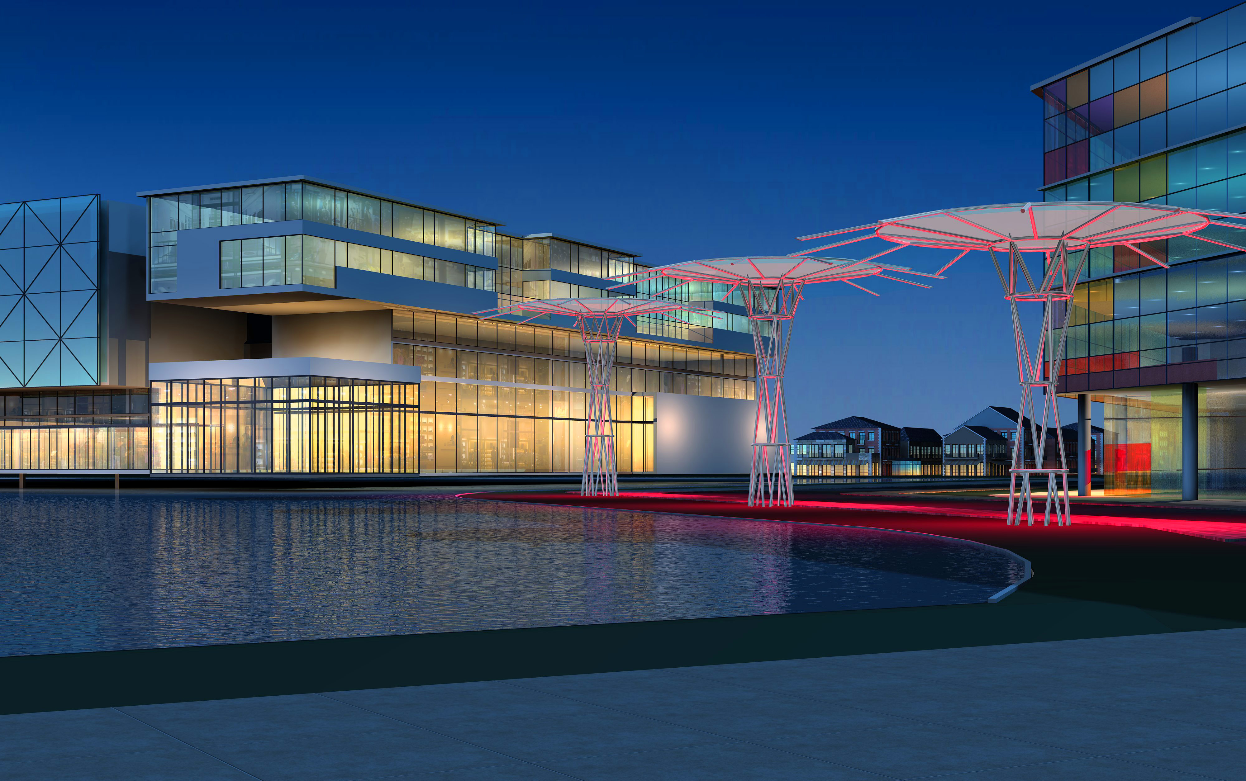 Architecture 230 3D Model - FlatPyramid