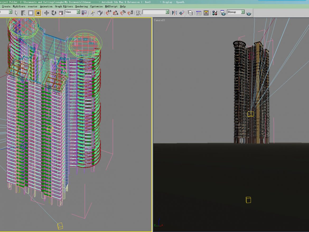 Architecture 260 3D Model - FlatPyramid
