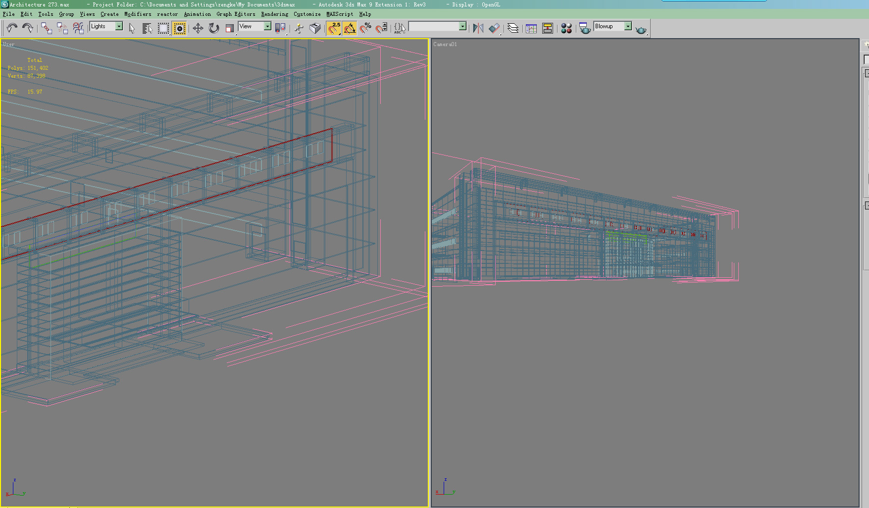 Architecture 273 3D Model - FlatPyramid