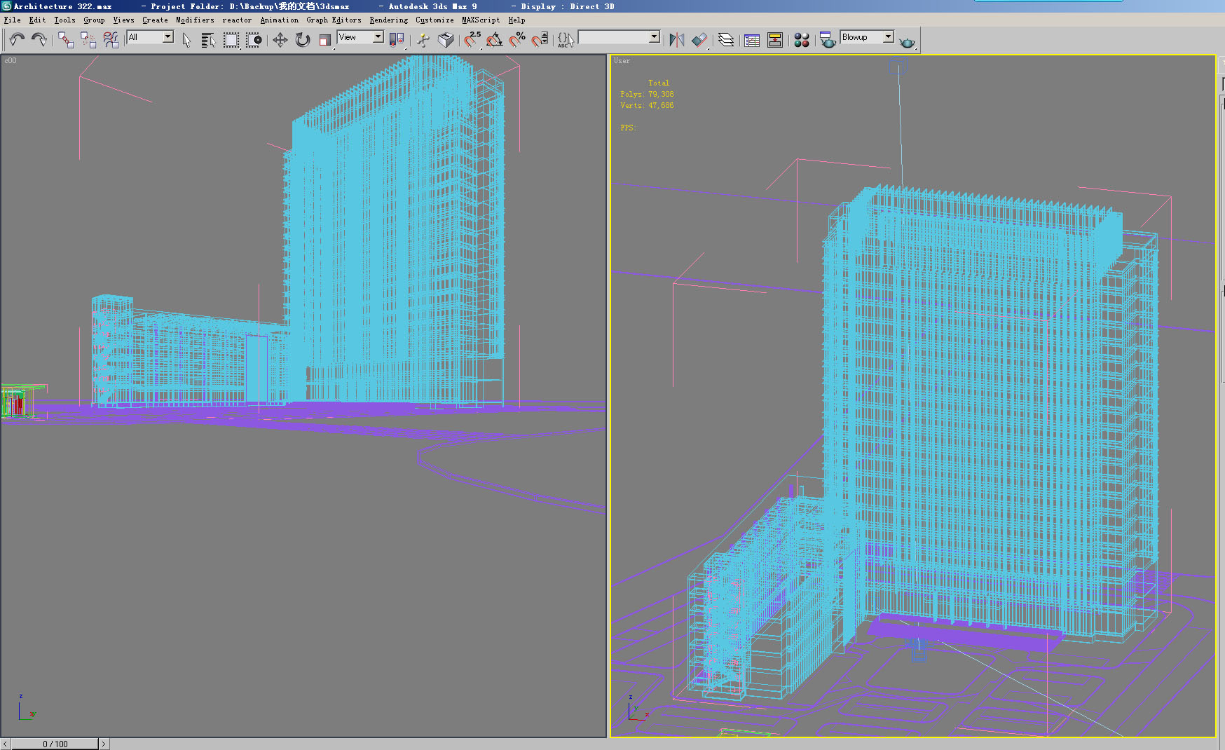 Architecture 322 3D Model - FlatPyramid