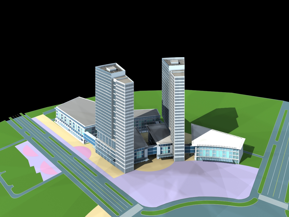 Model 3ds Max Architectural Effect