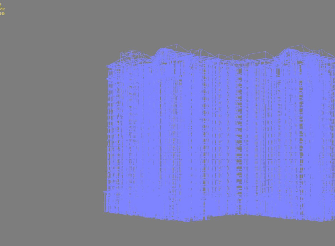 Architecture 380 3D Model - FlatPyramid