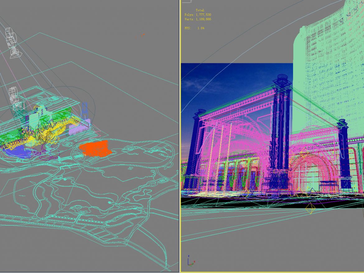 Architecture 497 3D Model - FlatPyramid