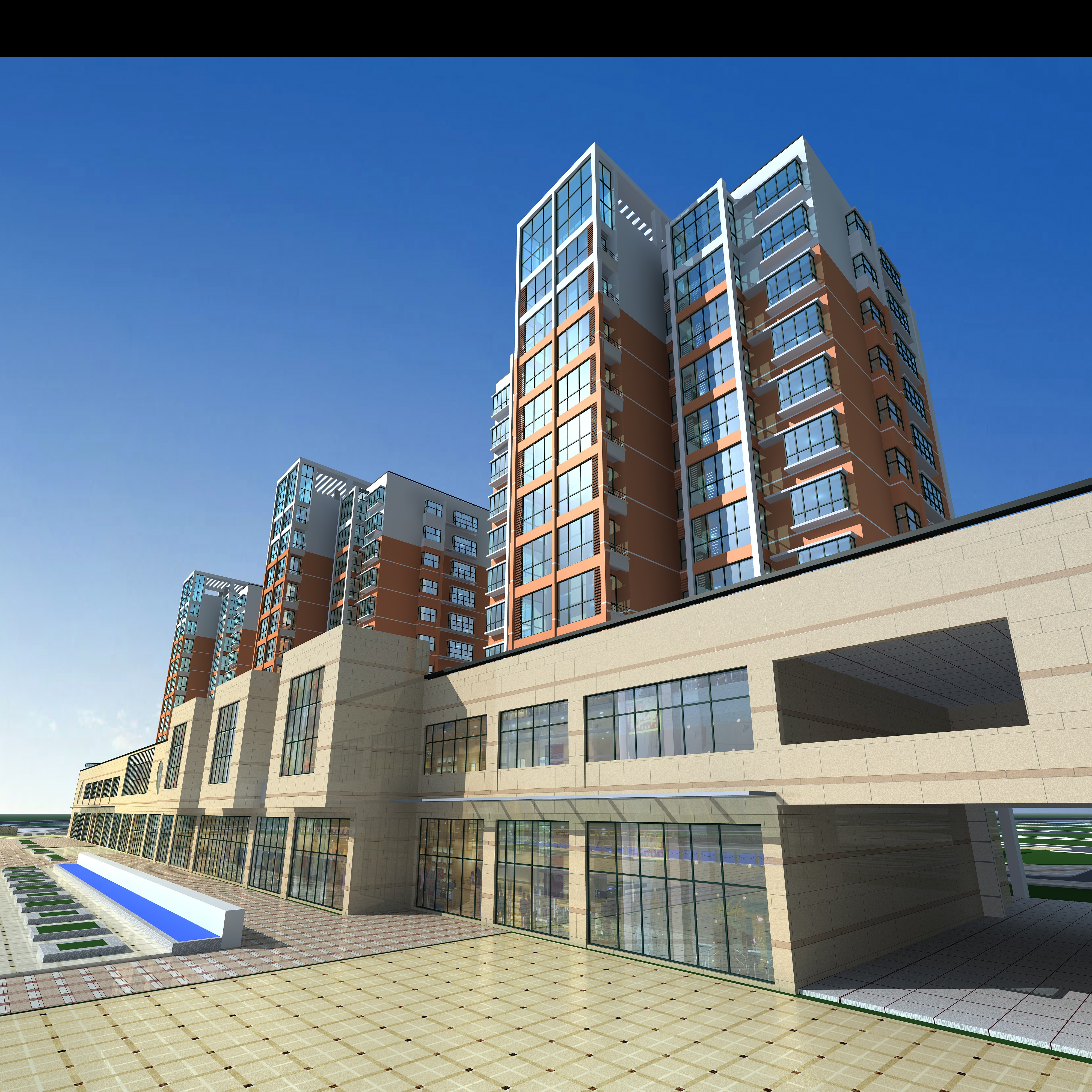 Architecture 541 3D Model - FlatPyramid