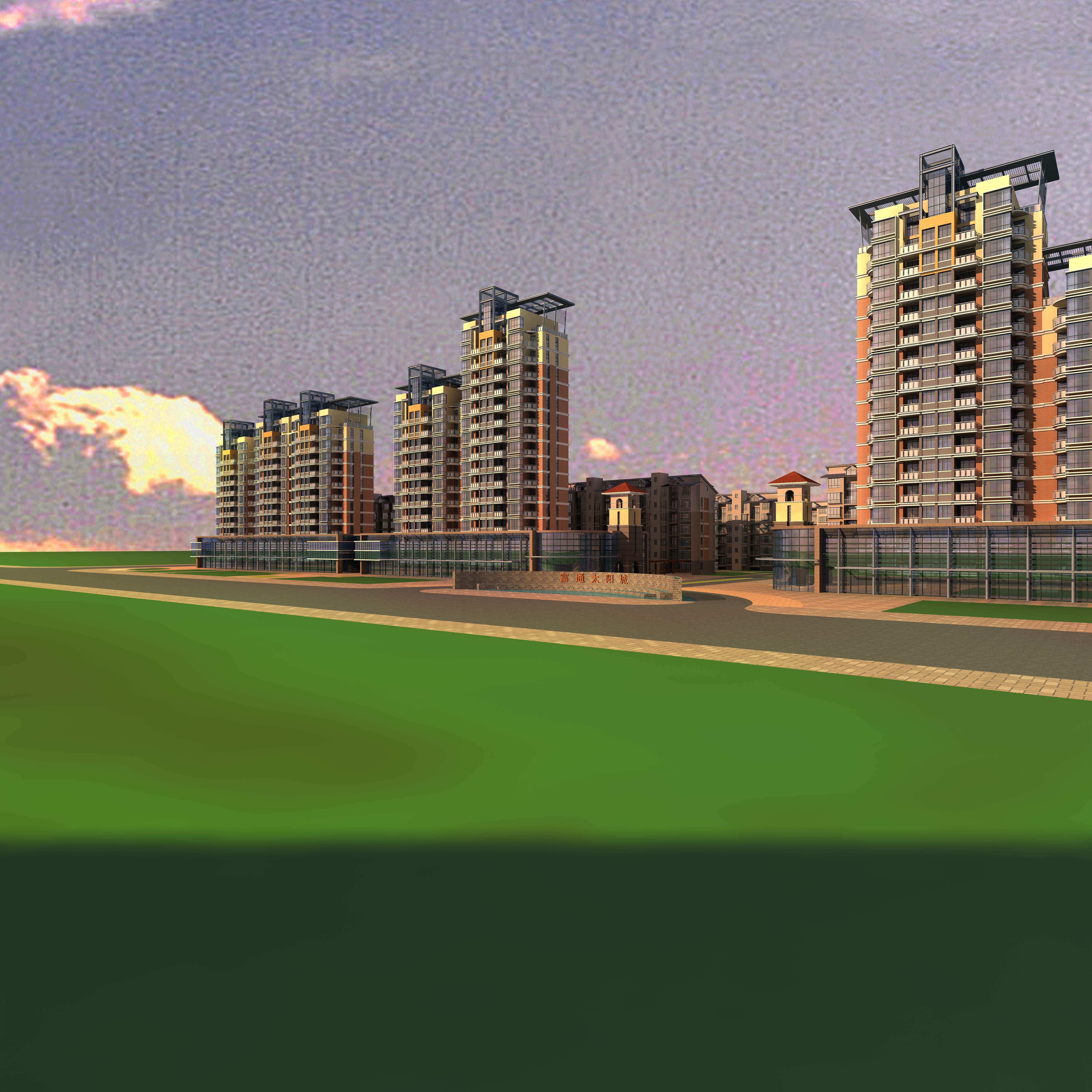 Architecture 547 3D Model - FlatPyramid