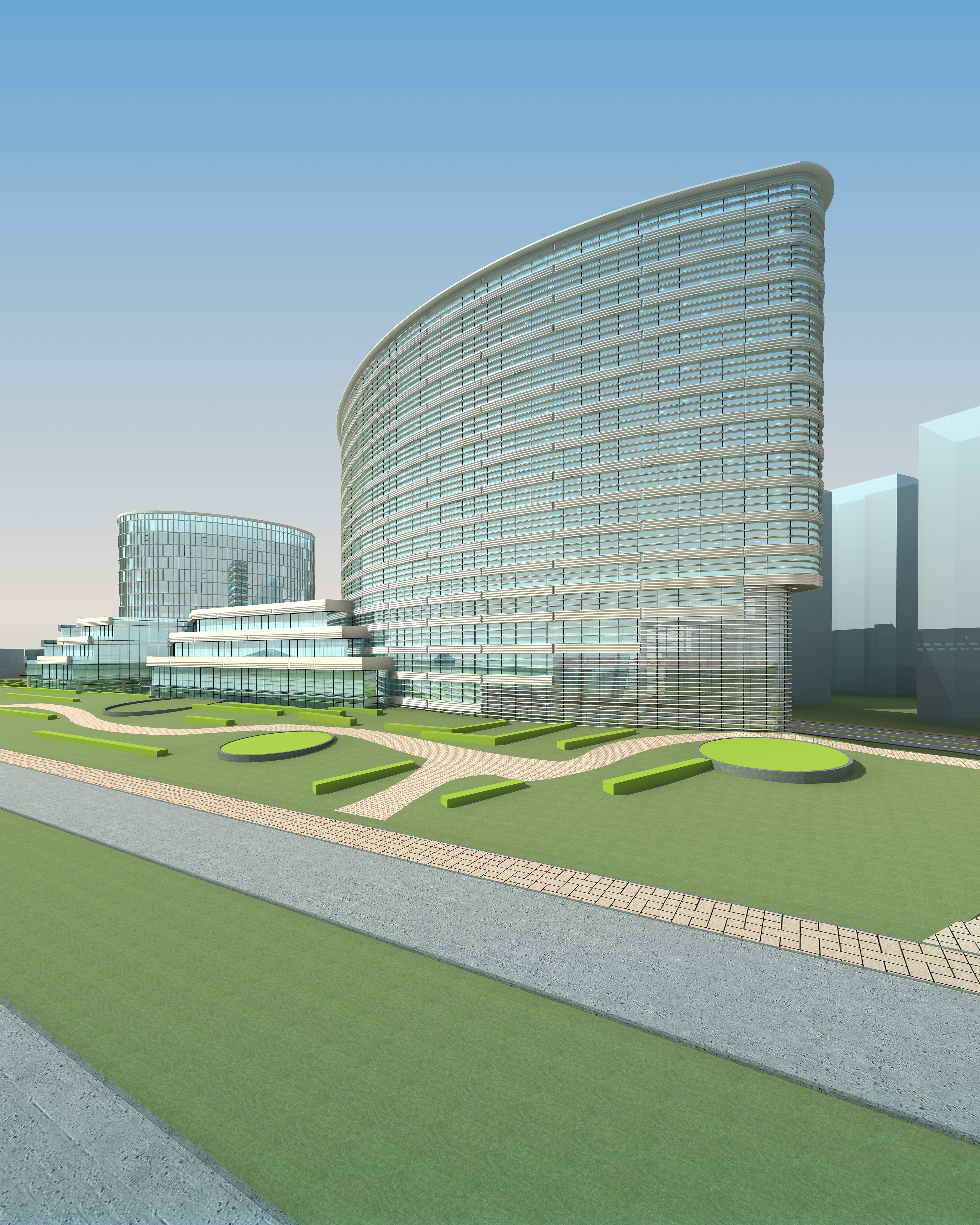 Architecture 552 3D Model - FlatPyramid