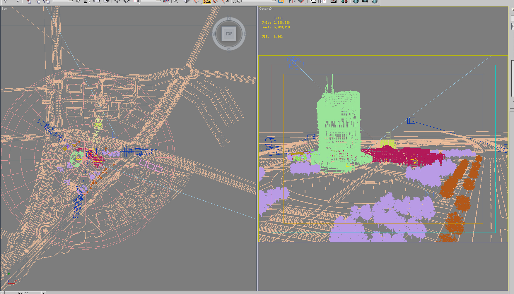 Architecture 595 3D Model - FlatPyramid