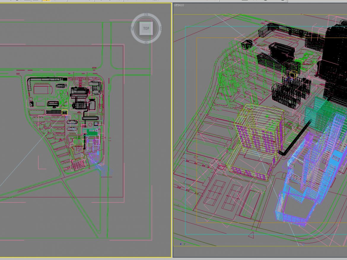 Architecture 611 3D Model - FlatPyramid