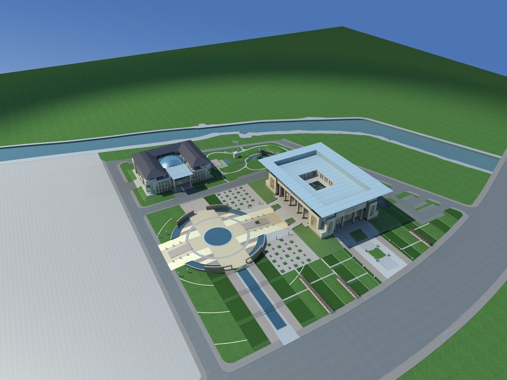 Architecture 711 3D Model - FlatPyramid