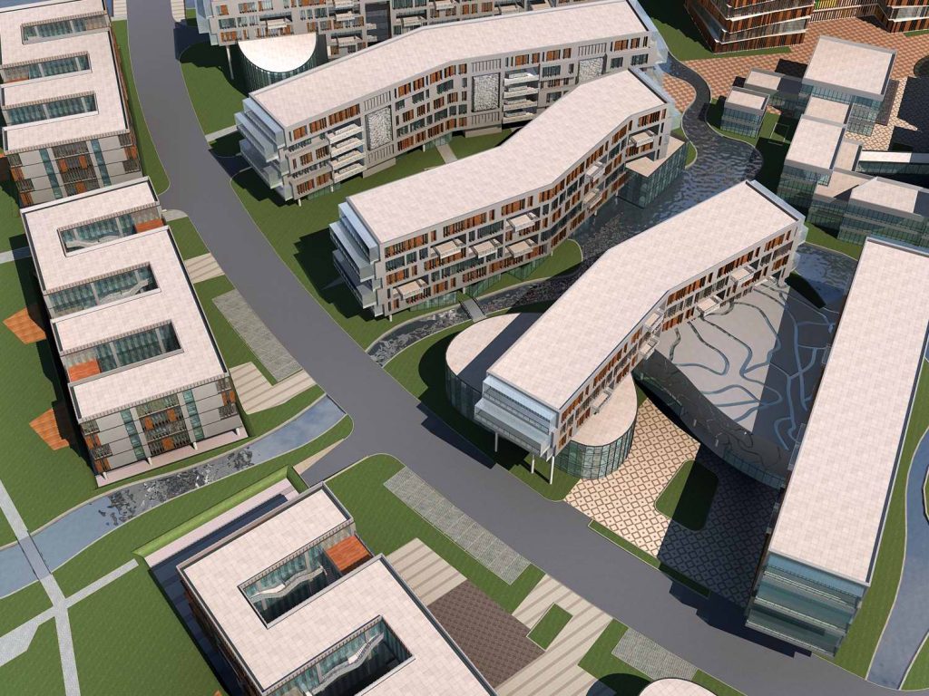 Architecture 726 3D Model - FlatPyramid