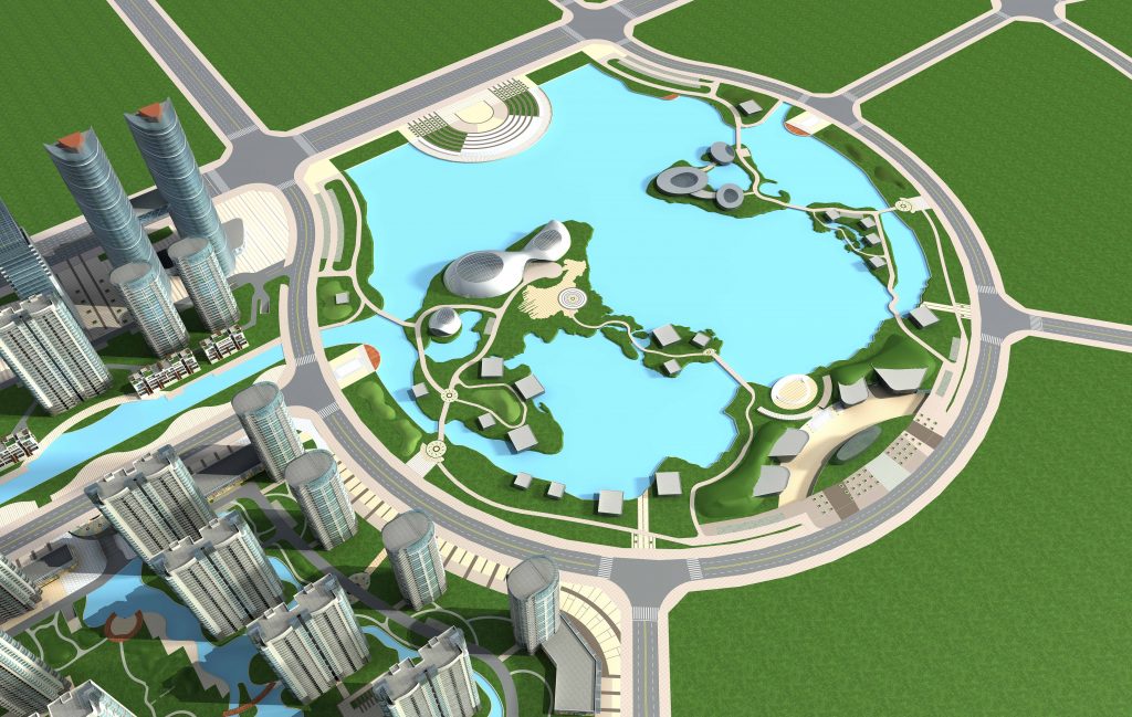 Architecture 727 3D Model - FlatPyramid