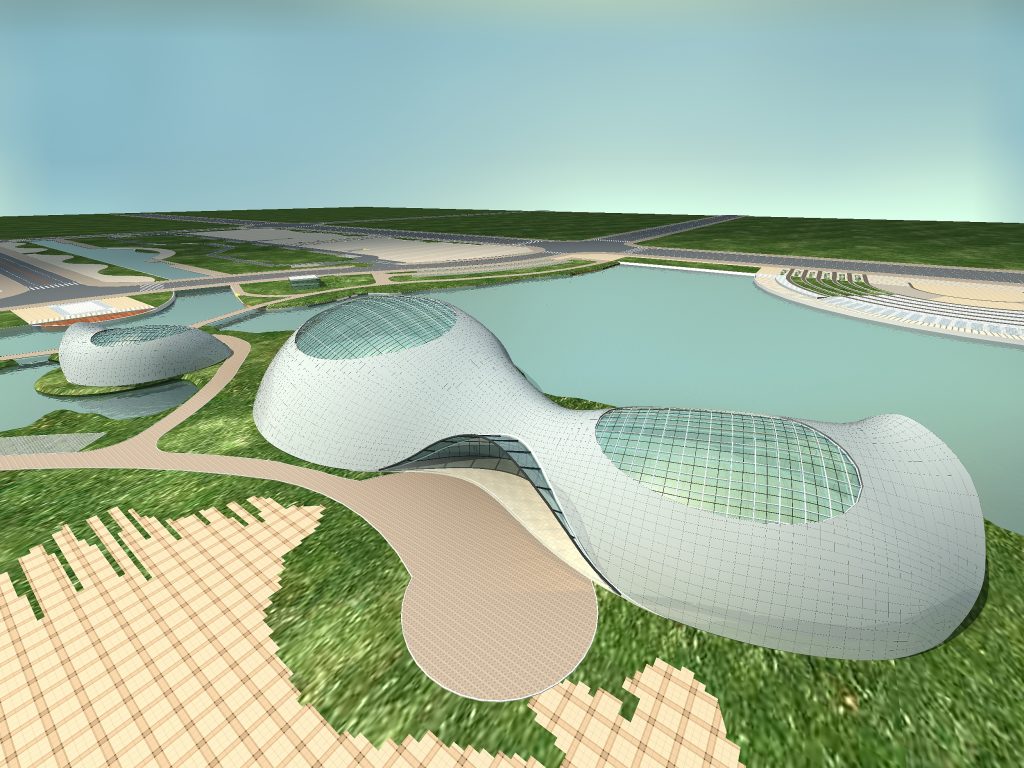 Architecture 727 3D Model - FlatPyramid