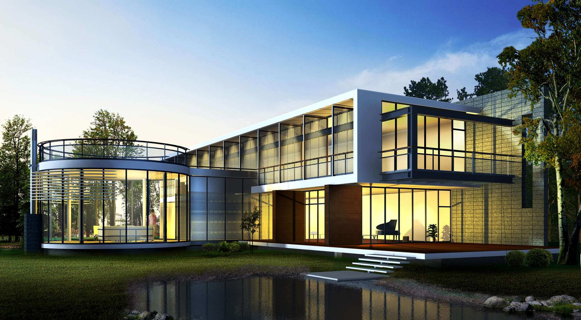 3d building 031 3D Model - FlatPyramid