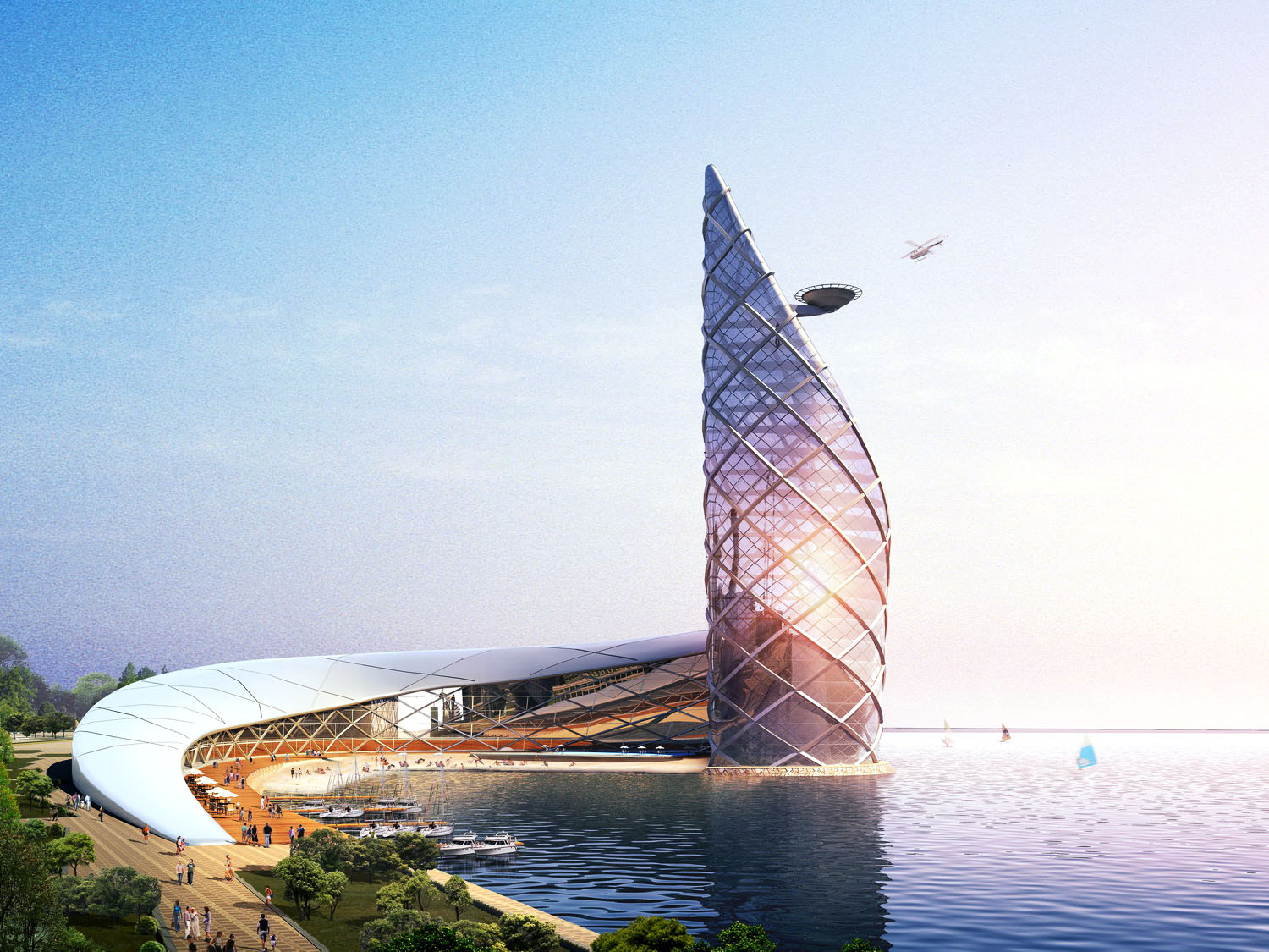 3d building 144 3D Model - FlatPyramid