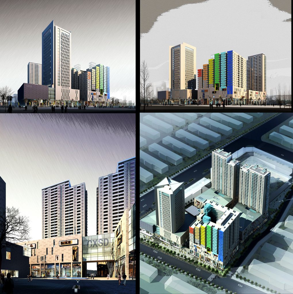 3d building 175 3D Model - FlatPyramid