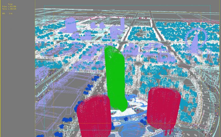 3d building 234 3D Model - FlatPyramid