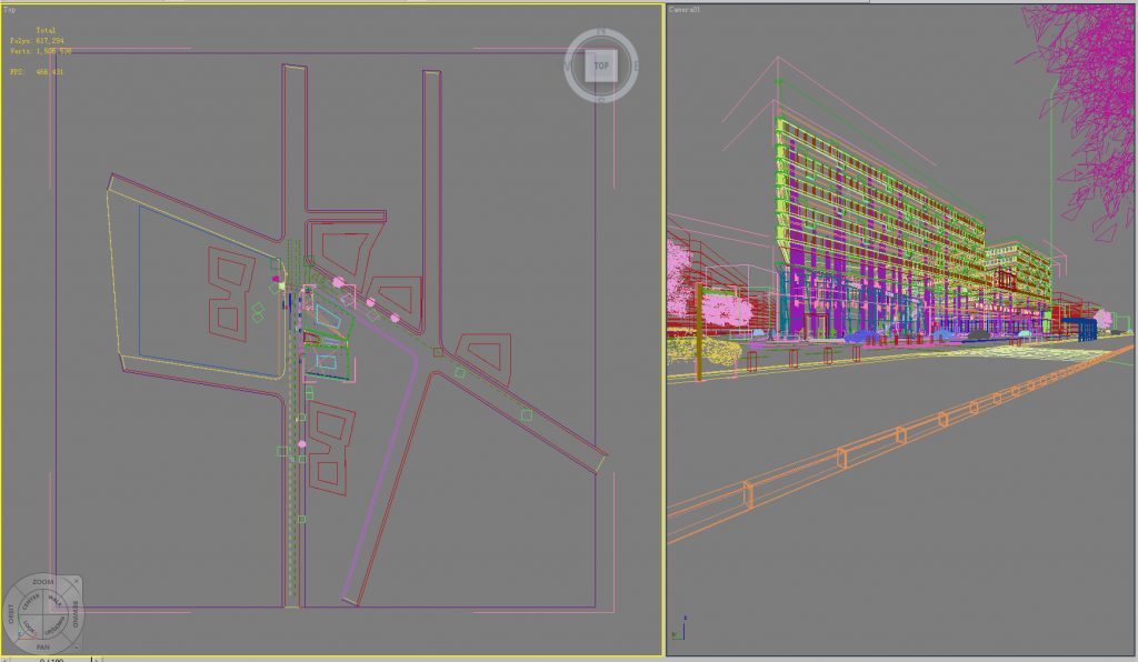 3d building 381 3D Model - FlatPyramid