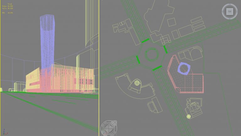 3d building 533 3D Model - FlatPyramid