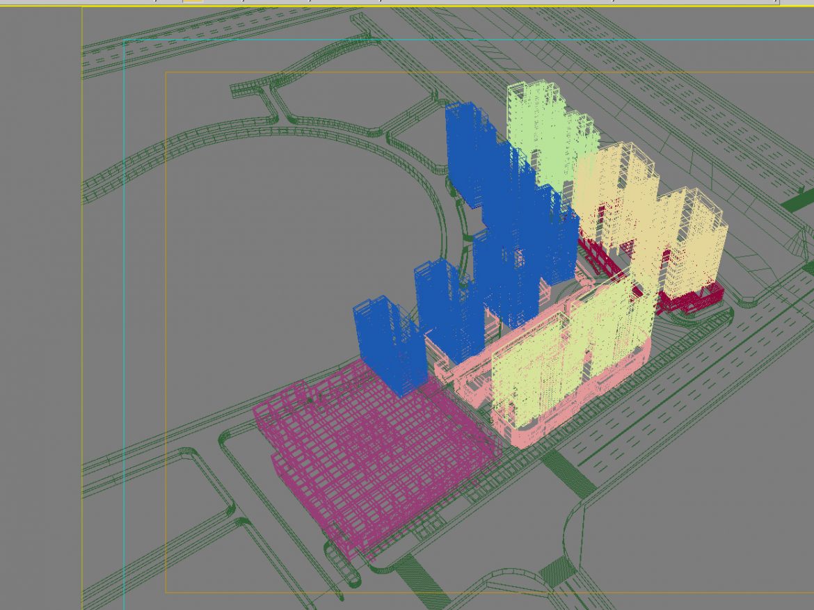 3d building 557 3D Model - FlatPyramid