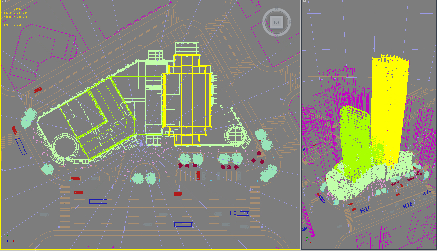 3d building 602 3D Model - FlatPyramid